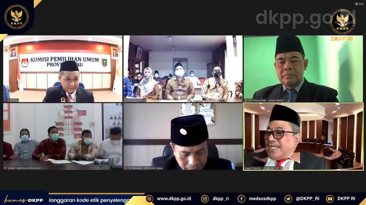 18-03-2021 – DKPP RI – Dewan Kehormatan Penyelenggara Pemilu Republik ...