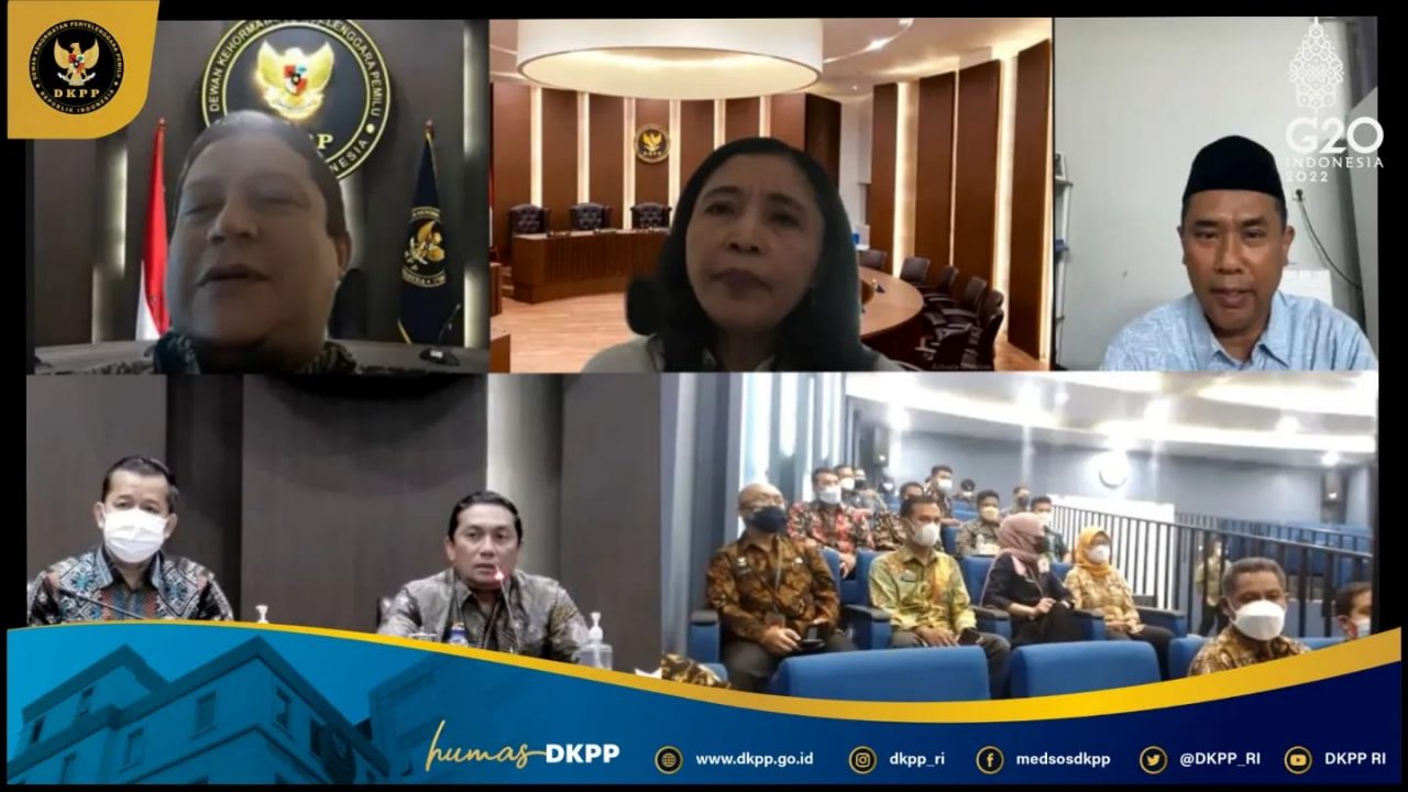 Ketua dan Anggota DKPP Berikan Arahan Kepada Struktural Baru ...