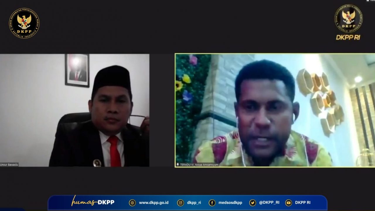 Dkpp Periksa Kpu Nduga Atas Dugaan Ubah Nama Ppd Terpilih Dkpp Ri