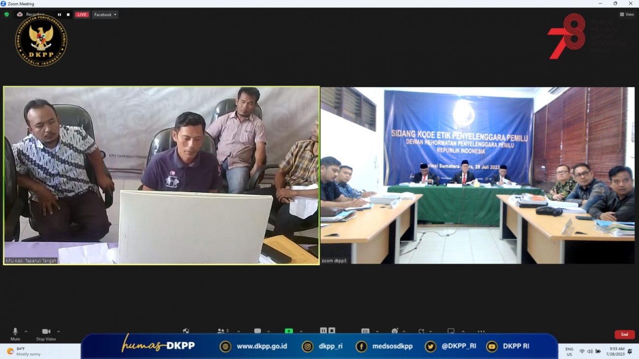 28-07-2023 – DKPP RI – Dewan Kehormatan Penyelenggara Pemilu Republik ...